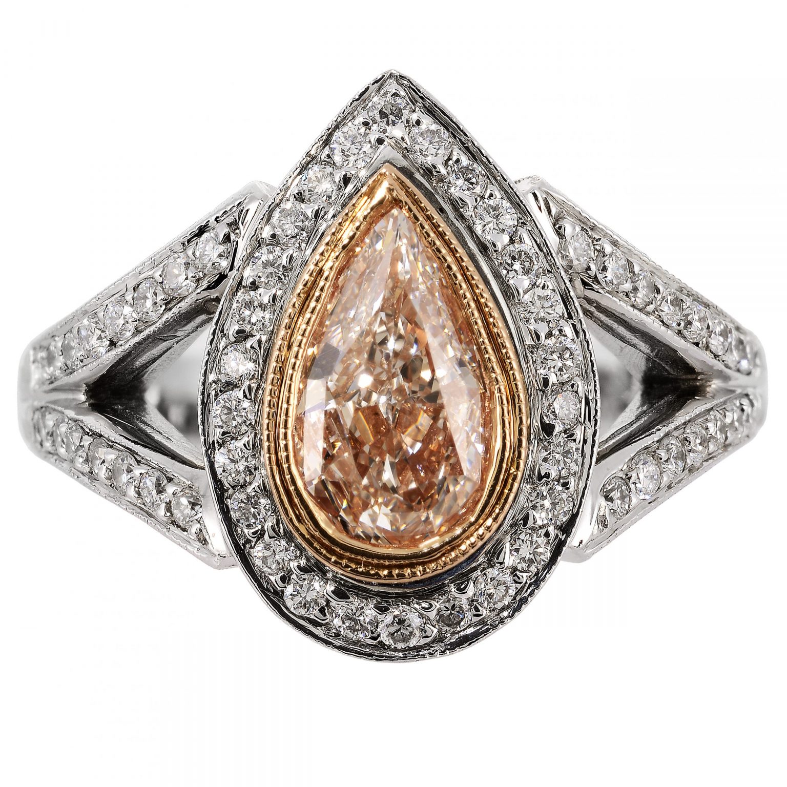 Radiant Yellow Diamond “Dancing Diamonds” Ring – Zabler Design Jewelers